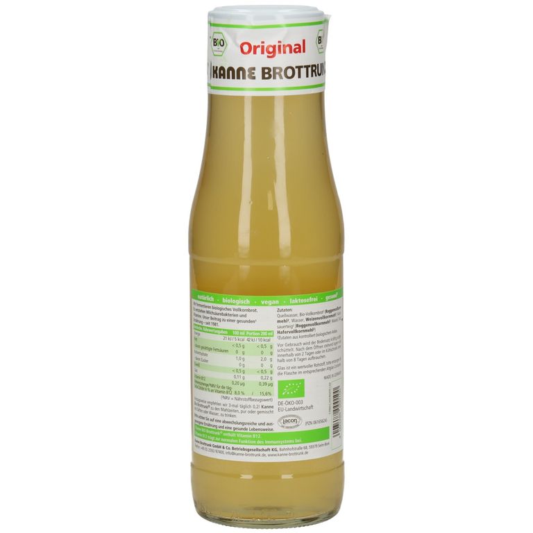 Original Kanne Bio Brottrunk® 750 ml - Shop Apotheke