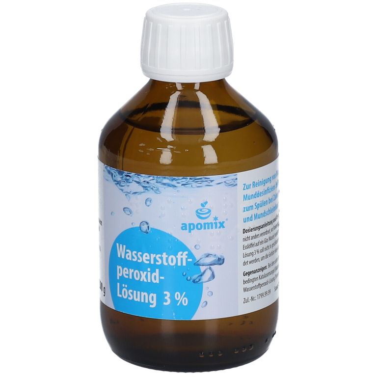 apomix® Wasserstoffperoxid Lösung 3% 200 g - Shop Apotheke