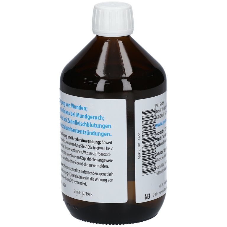 apomix® Wasserstoffperoxid Lösung 3% 500 g - Shop Apotheke