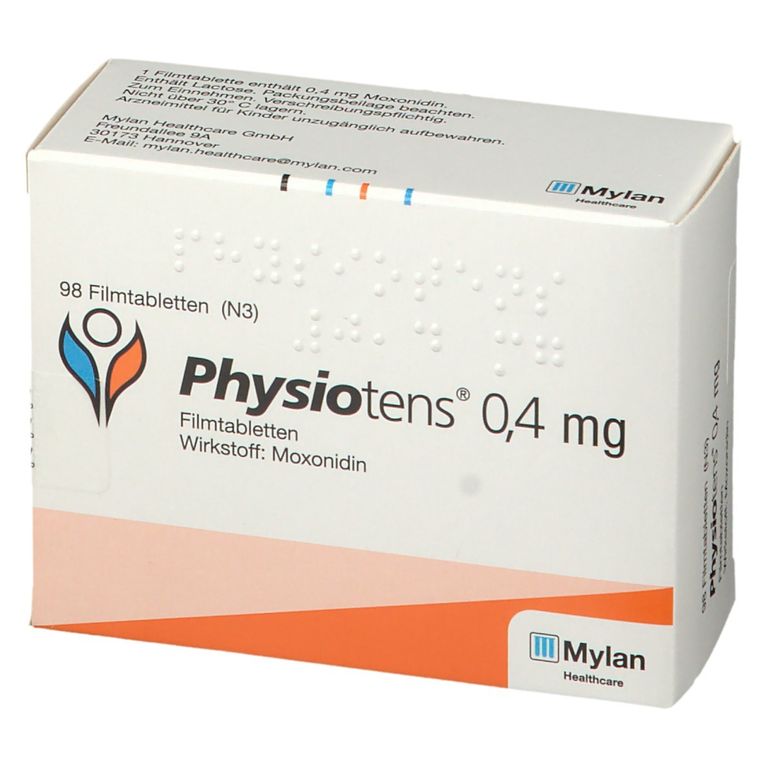 Physiotens® 0,4 mg 98 St mit dem E-Rezept kaufen - Shop Apotheke
