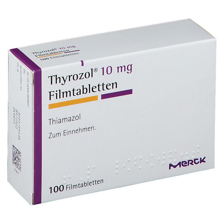 Thyrozol® 10 mg 100 St mit dem E-Rezept kaufen - Shop Apotheke