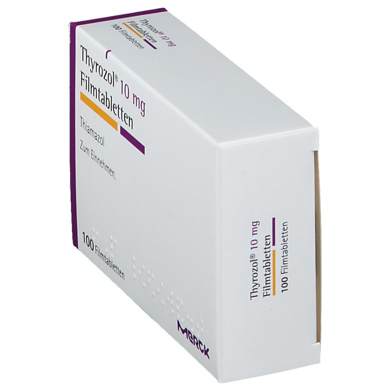 Thyrozol® 10 mg 100 St mit dem E-Rezept kaufen - Shop Apotheke