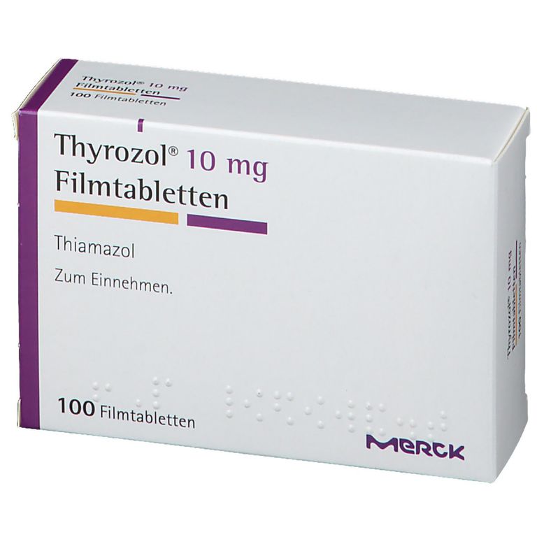 Thyrozol® 10 mg 100 St mit dem E-Rezept kaufen - Shop Apotheke