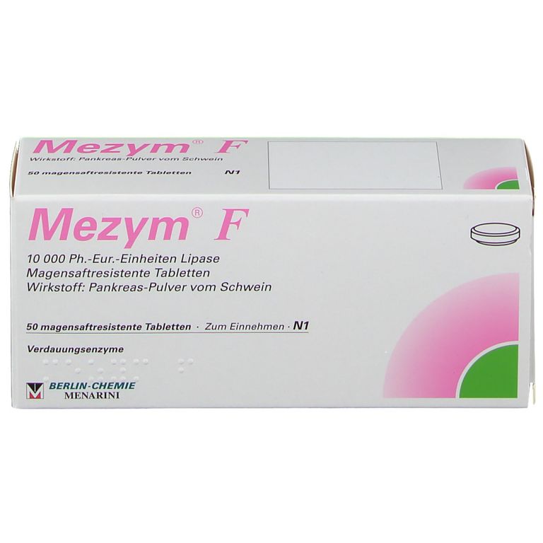 Mezym® F Filmtabletten 50 St - Shop Apotheke