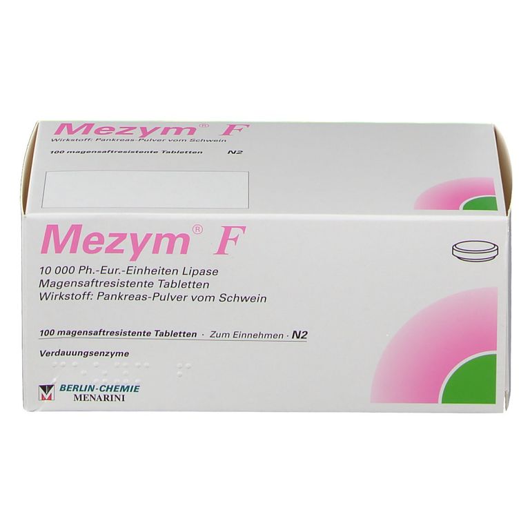 Mezym® F Filmtabletten 100 St - Shop Apotheke