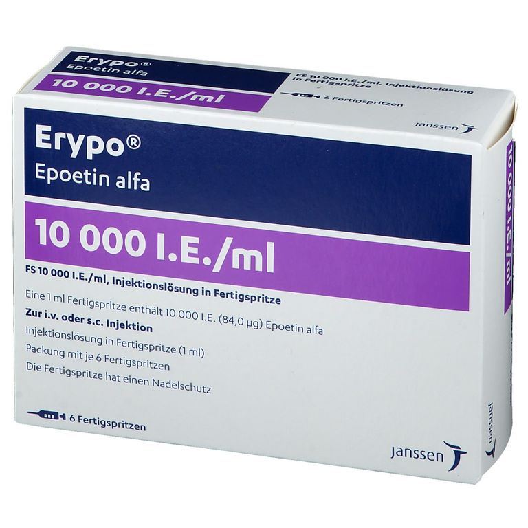Erypo® FS 10.000 I.E./ml 6x1 ml mit dem E-Rezept kaufen - Shop Apotheke