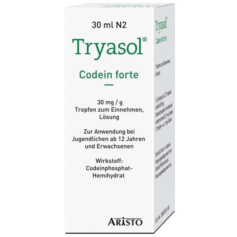 Tryasol® Codein forte 30 ml mit dem E-Rezept kaufen - Shop Apotheke