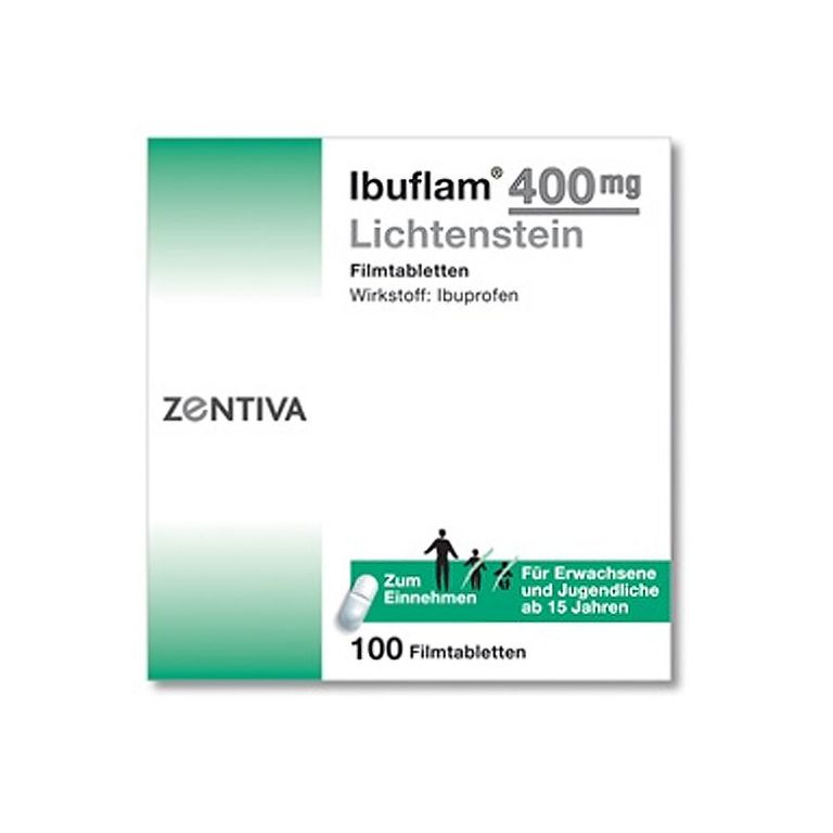 Ibuflam® 400 mg Lichtenstein 100 St mit dem E-Rezept kaufen - Shop Apotheke