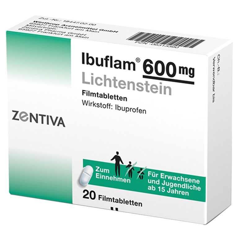 Ibuflam® 600 Lichtenstein 20 St mit dem E-Rezept kaufen - Shop Apotheke