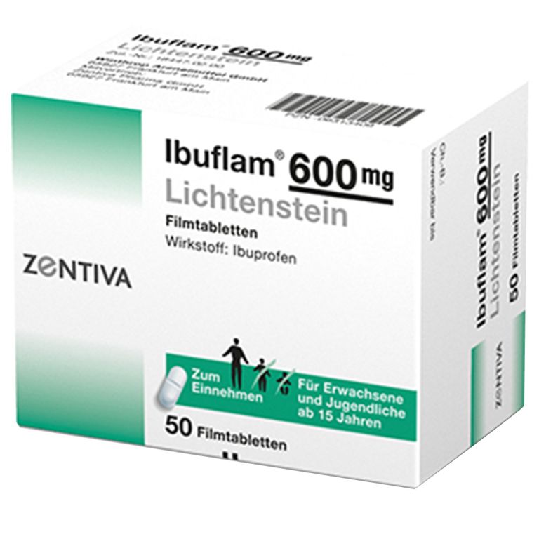 Ibuflam® 600 Lichtenstein 50 St mit dem E-Rezept kaufen - Shop Apotheke