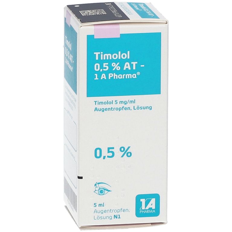 Timolol 0.5% At 1A Pharma® 5 ml mit dem E-Rezept kaufen - Shop Apotheke