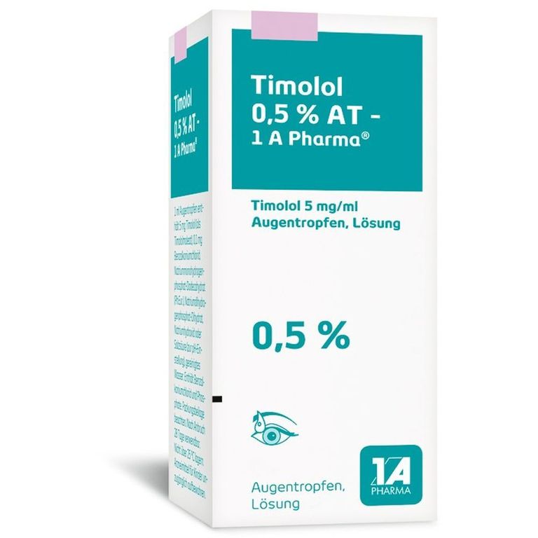 Timolol 0.5% At 1A Pharma® 3x5 ml mit dem E-Rezept kaufen - Shop Apotheke