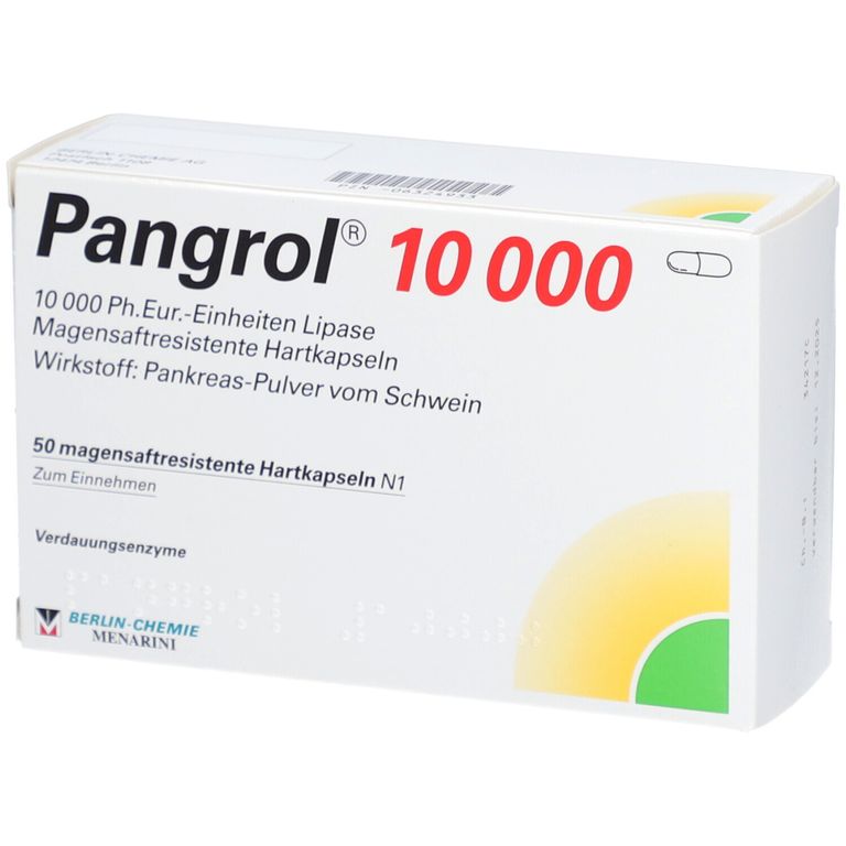 Pangrol 10000 Kapseln 50 St - Shop Apotheke