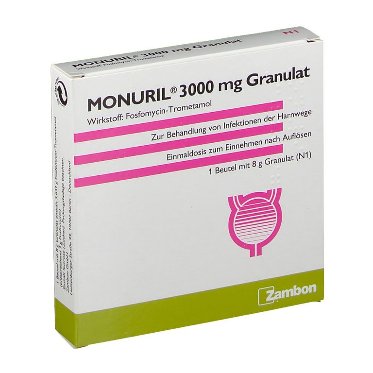 MONURIL® 3000 mg 1x8 g mit dem E-Rezept kaufen - Shop Apotheke