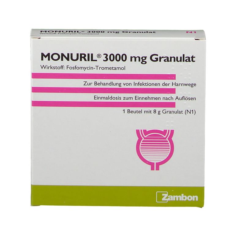 MONURIL® 3000 mg 1x8 g mit dem E-Rezept kaufen - Shop Apotheke