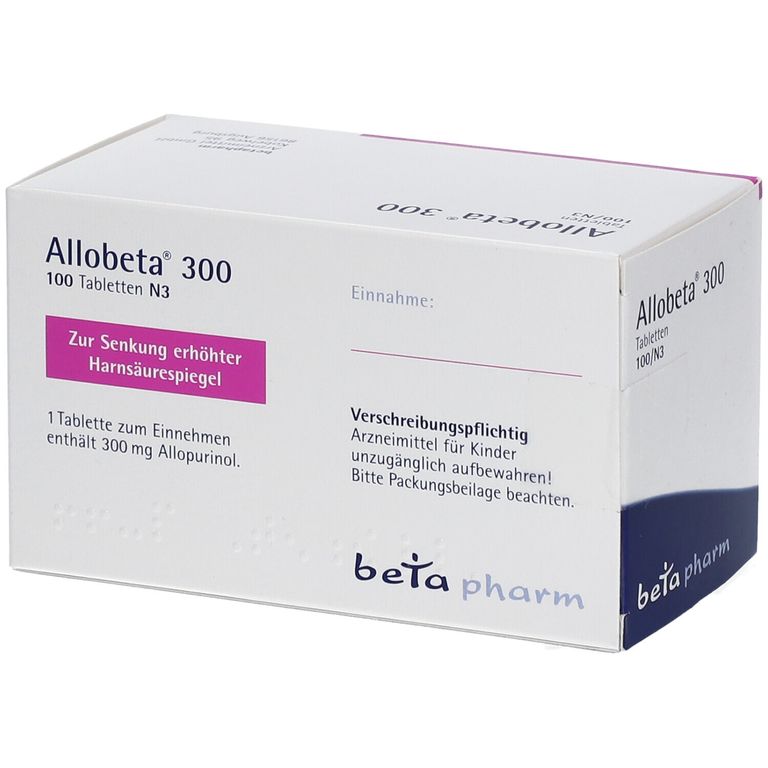 Allobeta® 300 100 St mit dem E-Rezept kaufen - Shop Apotheke
