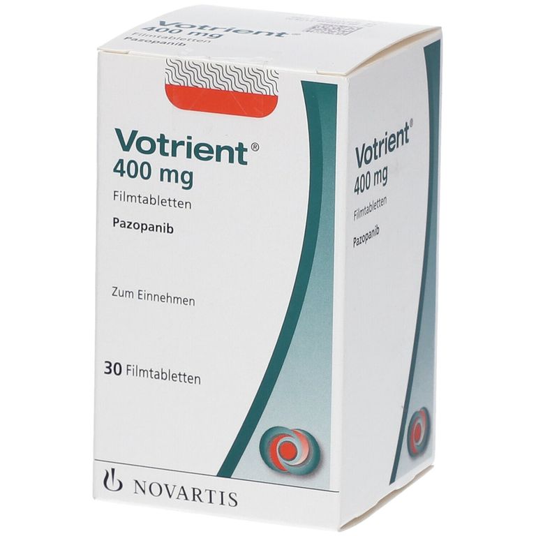 Votrient® 400 mg 30 St mit dem E-Rezept kaufen - Shop Apotheke