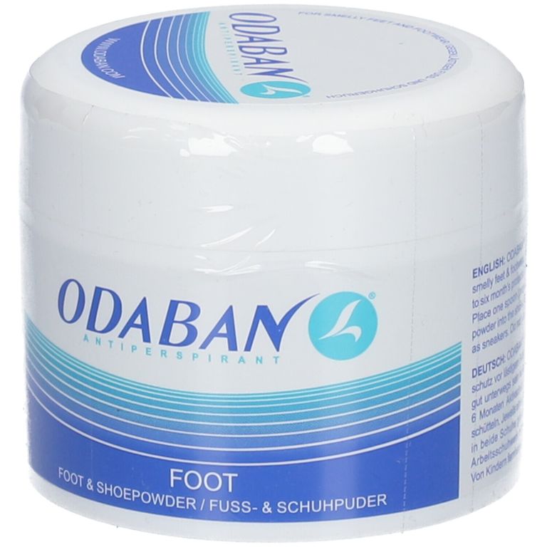 ODABAN® Fuß- und Schuhpuder 50 g - Shop Apotheke