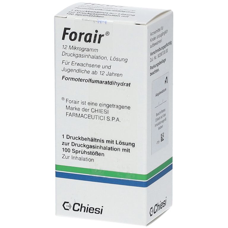 FORAIR 12 µg 100 Hub Dosieraerosol 1 St mit dem E-Rezept kaufen - Shop ...