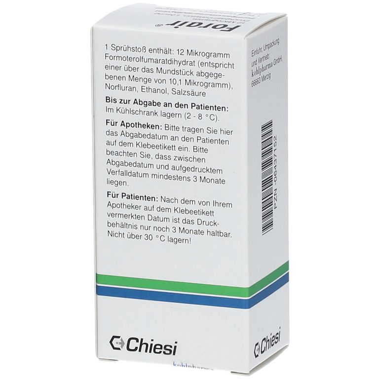 FORAIR 12 µg 100 Hub Dosieraerosol 1 St mit dem E-Rezept kaufen - Shop ...