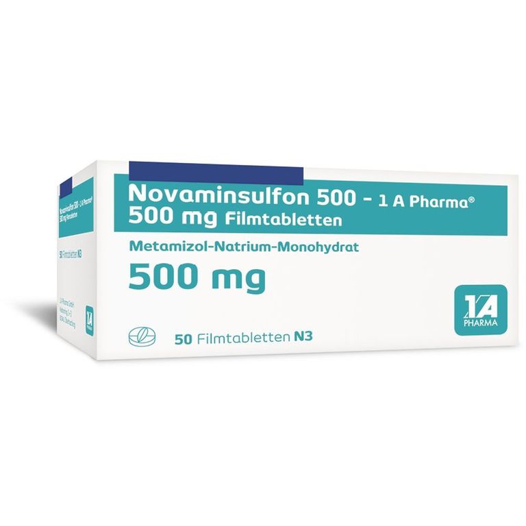 Novaminsulfon 500 1A Pharm 50 St mit dem E-Rezept kaufen - Shop Apotheke