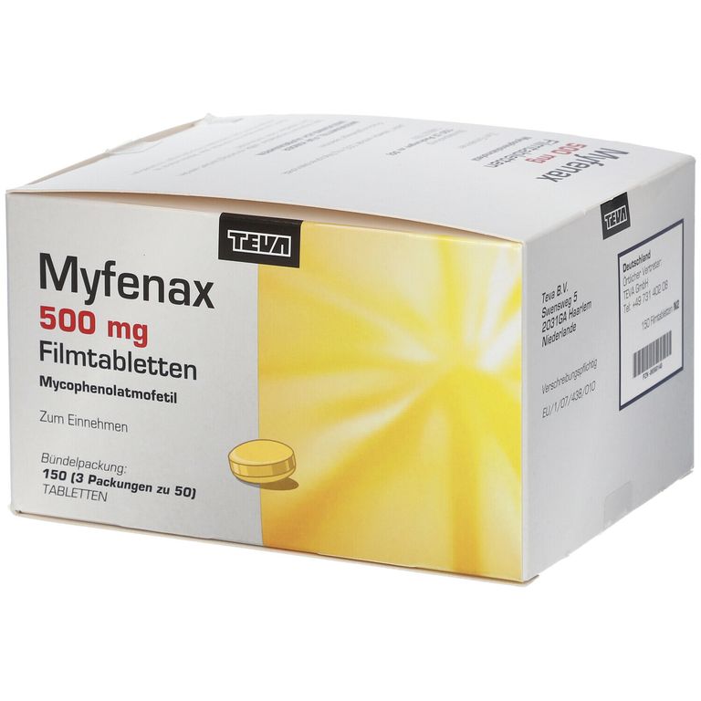 Myfenax 500 mg 150 St mit dem E-Rezept kaufen - Shop Apotheke