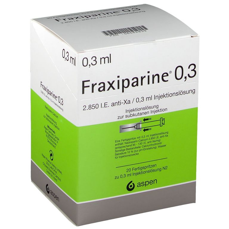 Fraxiparine® 0,3 20x0,3 ml mit dem E-Rezept kaufen - Shop Apotheke