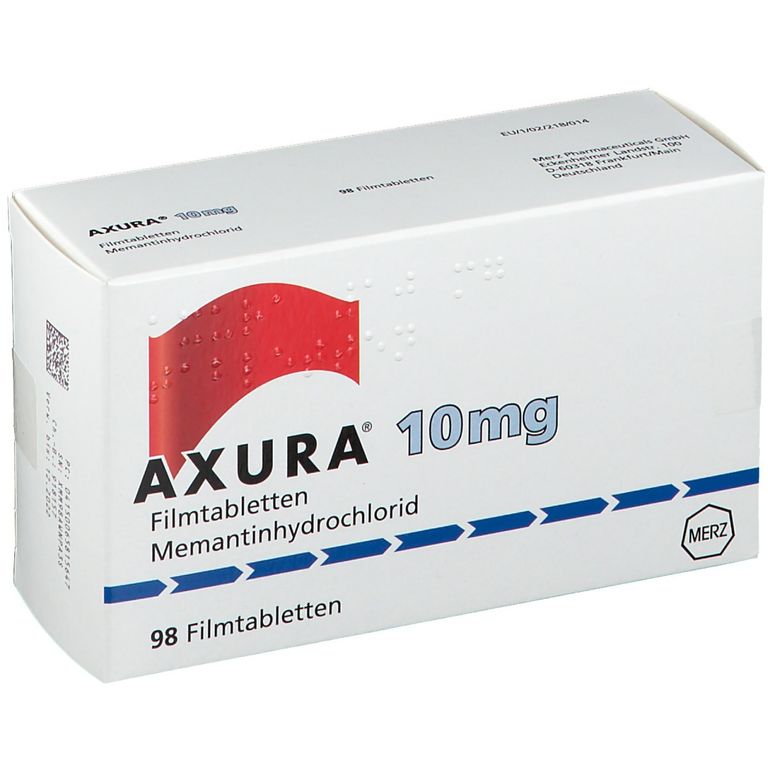 AXURA® 10 mg 98 St mit dem E-Rezept kaufen - Shop Apotheke