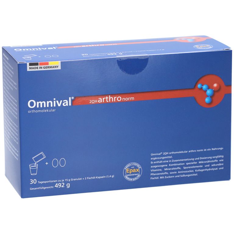 Omnival® orthomolekular 2OH arthro norm 1 St - Shop Apotheke