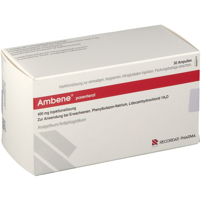 Ambene® Parenteral 400 mg 50 St mit dem E-Rezept kaufen - Shop Apotheke