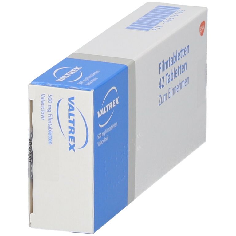 VALTREX 500 mg 42 St mit dem E-Rezept kaufen - Shop Apotheke