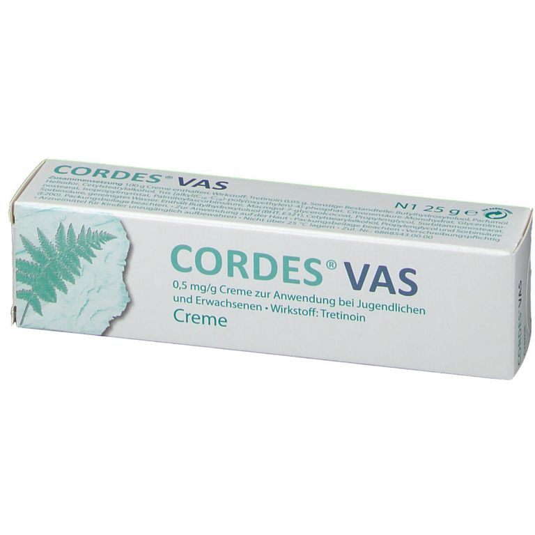 CORDES® VAS Creme 25 g mit dem E-Rezept kaufen - Shop Apotheke