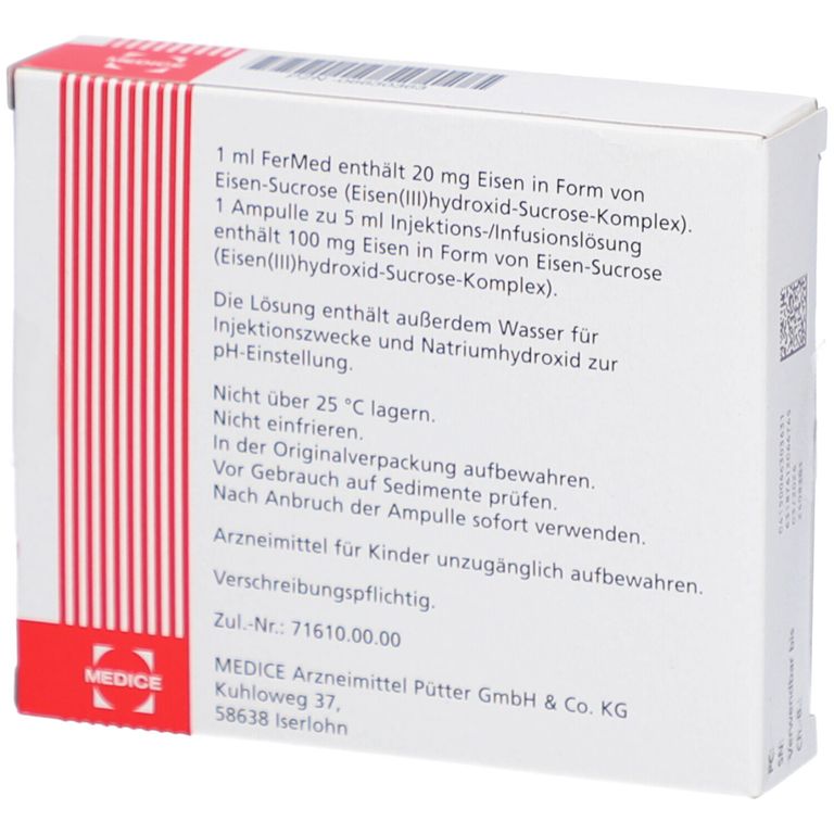 FerMed® 20 mg/ml 5x5 ml mit dem E-Rezept kaufen - Shop Apotheke