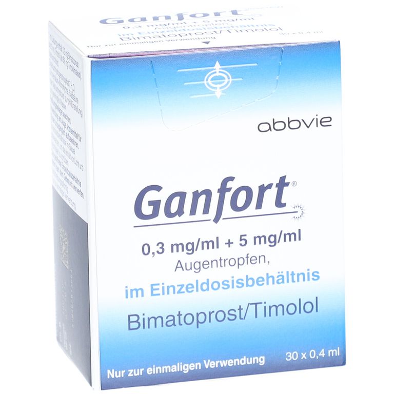 Ganfort® 0.3Mg/Ml+5Mg/Ml Ed 30x0,4 ml mit dem E-Rezept kaufen - Shop ...