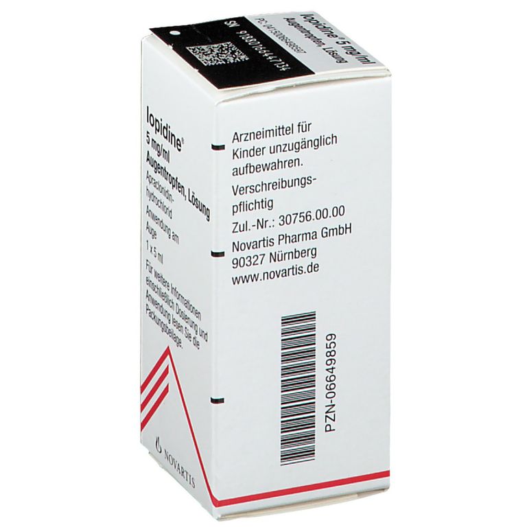Iopidine® 5 mg/ml 5 ml mit dem E-Rezept kaufen - Shop Apotheke
