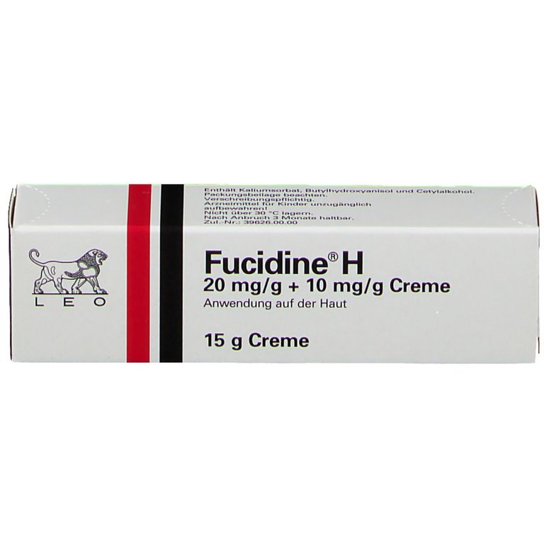 Fucidine® H 20 mg/g + 10 mg/g Creme 15 g mit dem E-Rezept kaufen - Shop ...