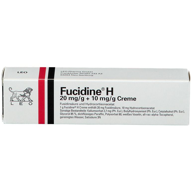 Fucidine® H 20 mg/g + 10 mg/g Creme 30 g mit dem E-Rezept kaufen - Shop ...