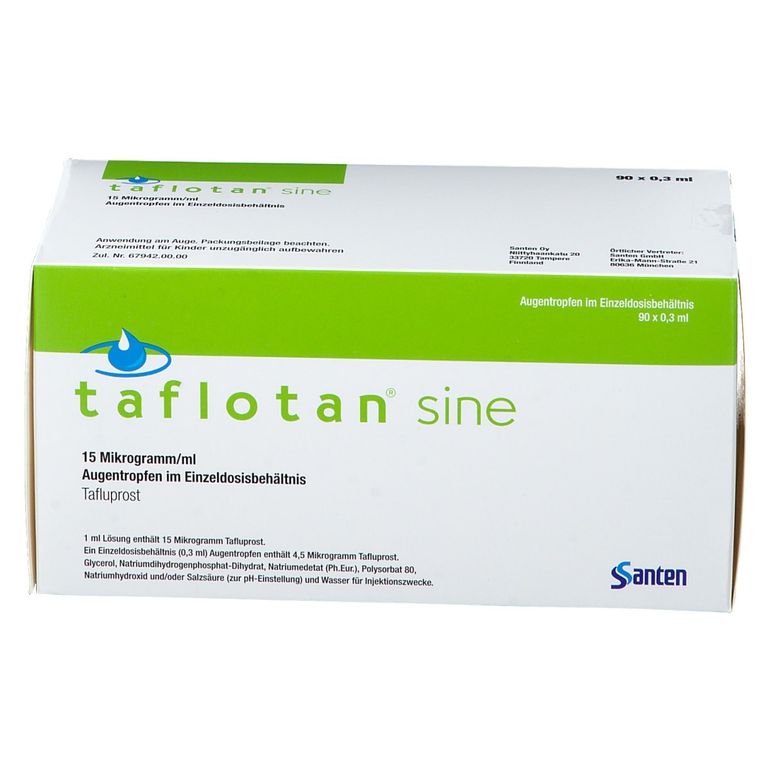 Taflotan® sine 15 µg/ml 90x0,3 ml mit dem E-Rezept kaufen - Shop Apotheke