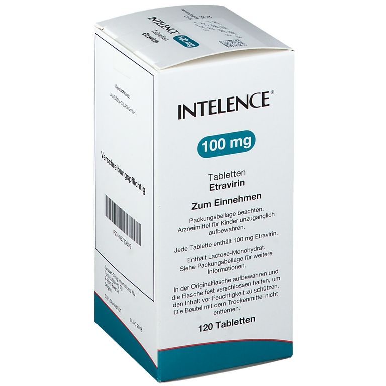 INTELENCE® 100 mg 120 St mit dem E-Rezept kaufen - Shop Apotheke