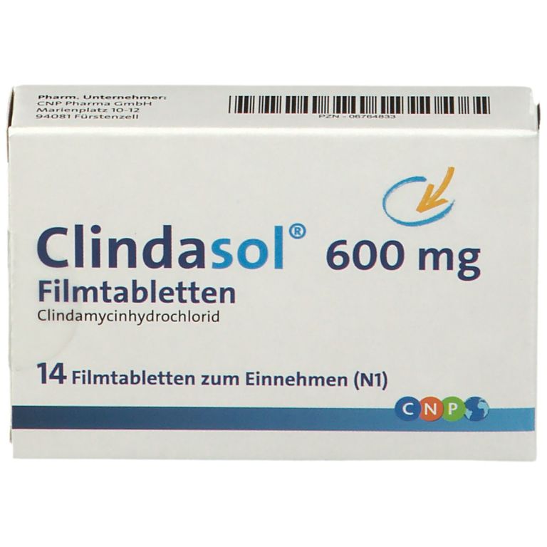 Clindasol 600 mg 14 St mit dem E-Rezept kaufen - Shop Apotheke