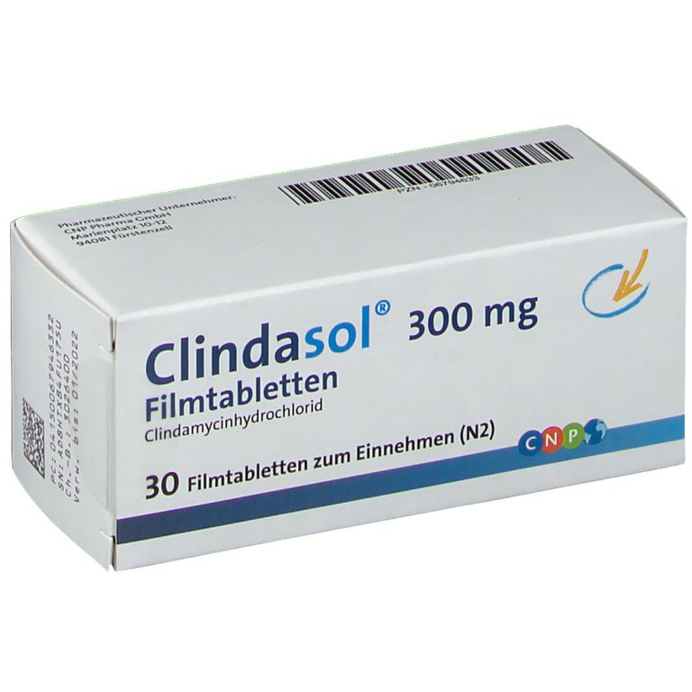 Clindasol® 300 mg 30 St mit dem E-Rezept kaufen - Shop Apotheke