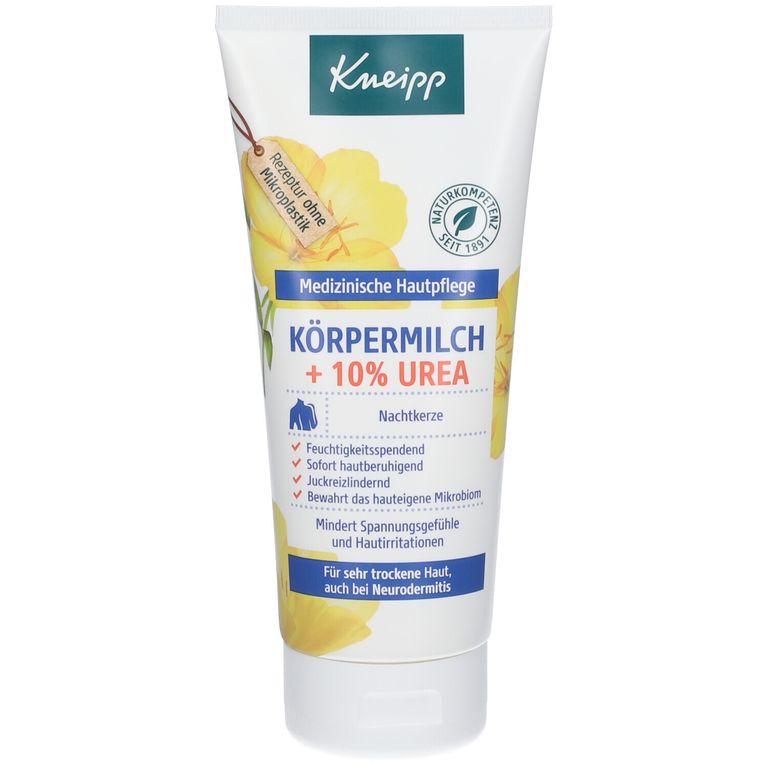 Kneipp® Körpermilch Nachtkerze + 10 % Urea 200 ml - Shop Apotheke