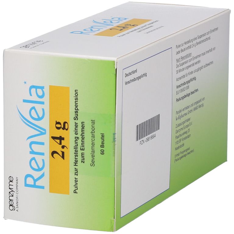 Renvela 2,4 g 60 St mit dem E-Rezept kaufen - Shop Apotheke