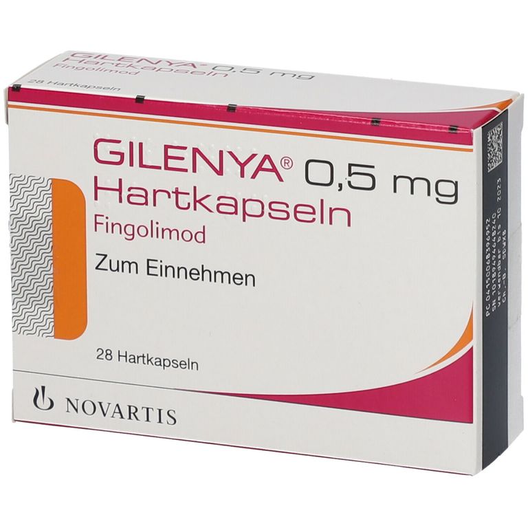 Gilenya® 0,5 mg 28 St mit dem E-Rezept kaufen - Shop Apotheke