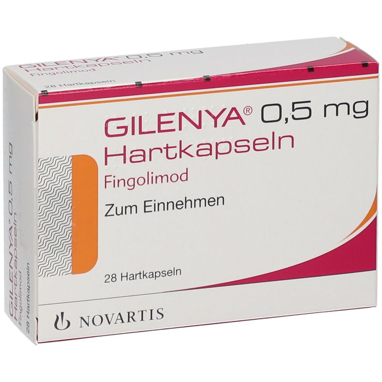 Gilenya® 0,5 mg 28 St mit dem E-Rezept kaufen - Shop Apotheke