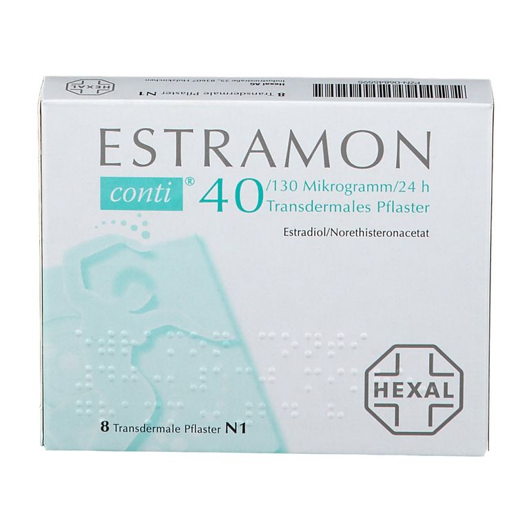 ESTRAMON conti® 40/130 µg/24 Stunden 8 St mit dem E-Rezept kaufen ...
