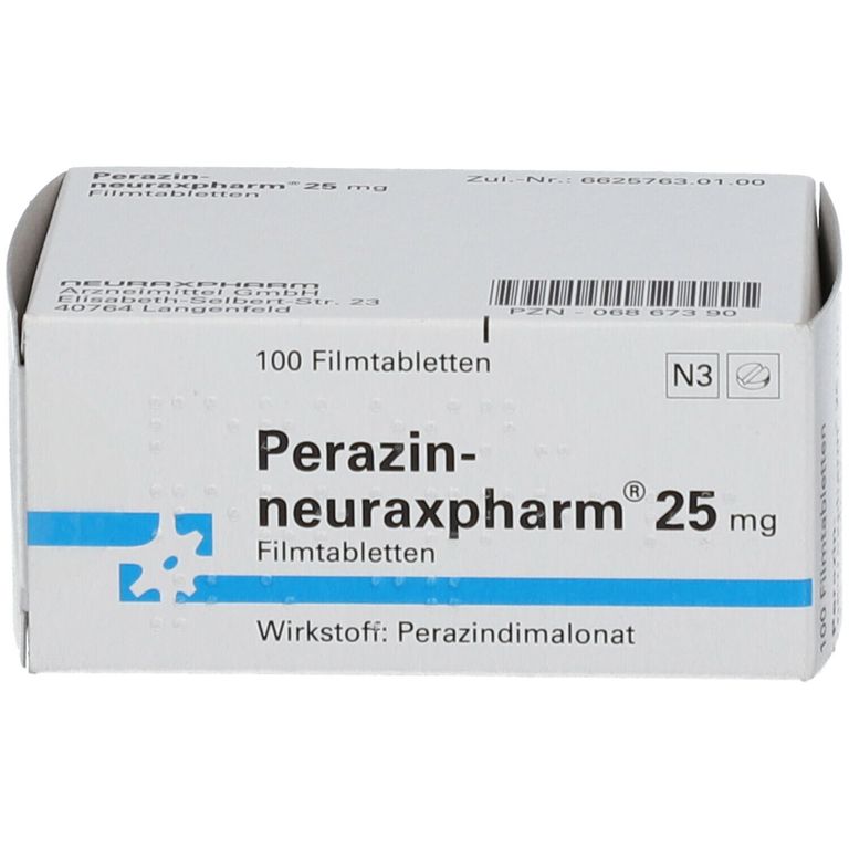 Perazin-neuraxpharm® 25 mg 100 St mit dem E-Rezept kaufen - Shop Apotheke