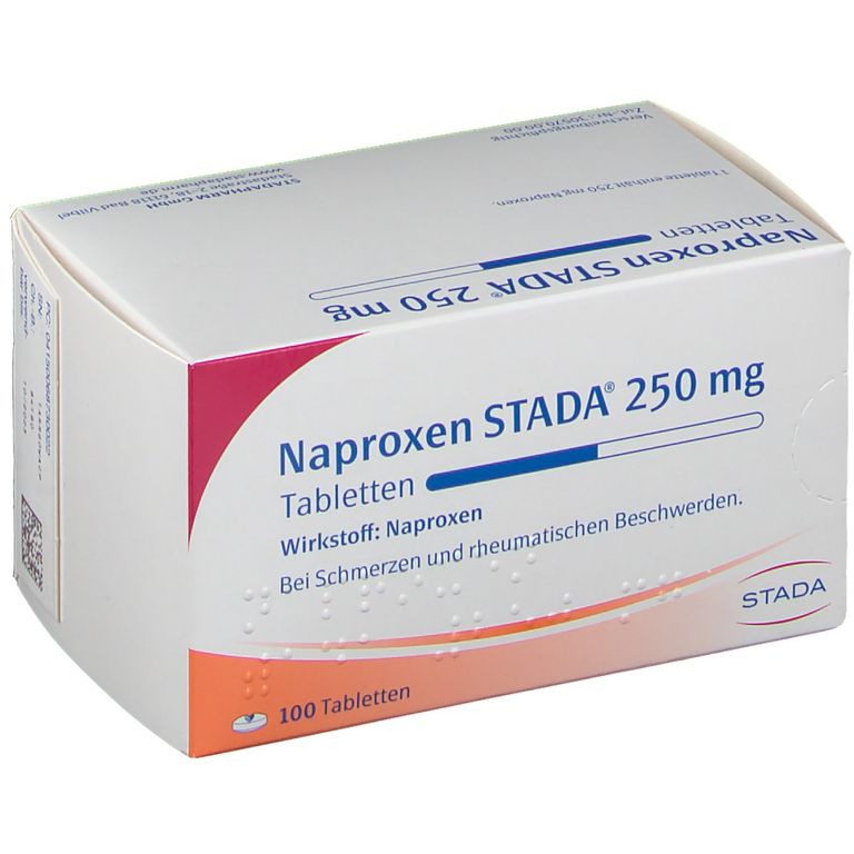 Naproxen STADA® 250 mg 100 St mit dem E-Rezept kaufen - Shop Apotheke