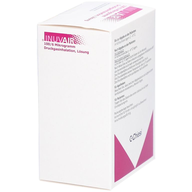 Inuvair® 100/6 µg 2 St mit dem E-Rezept kaufen - Shop Apotheke