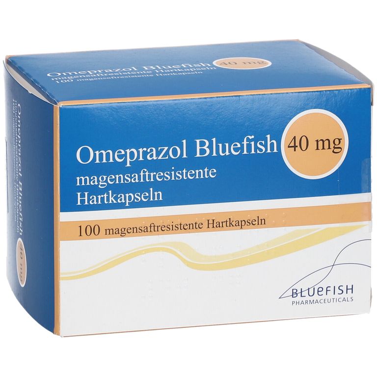 Omeprazol Bluefish 40 mg 100 St mit dem E-Rezept kaufen - Shop Apotheke